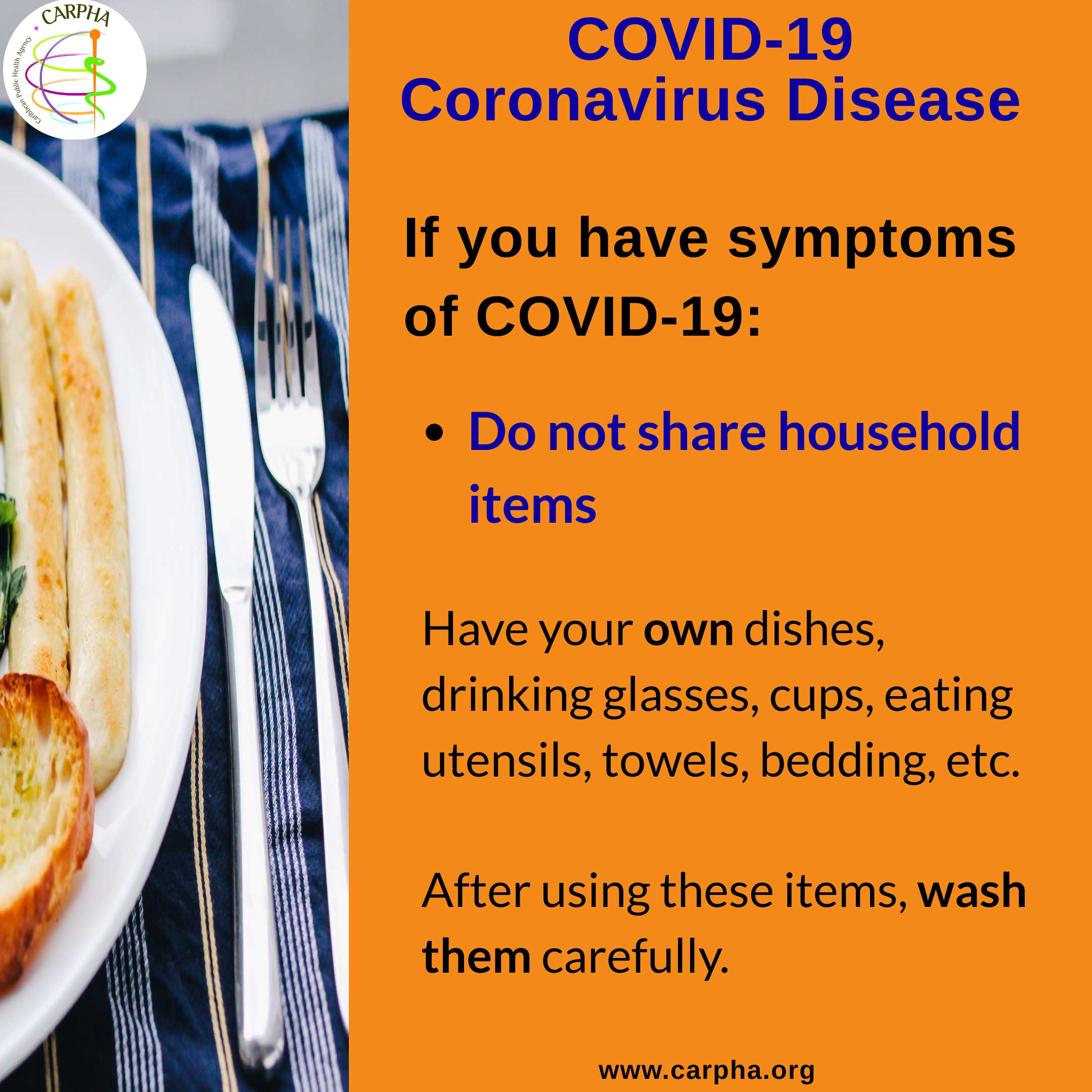 CARPHA>COVID-19 Communications Material